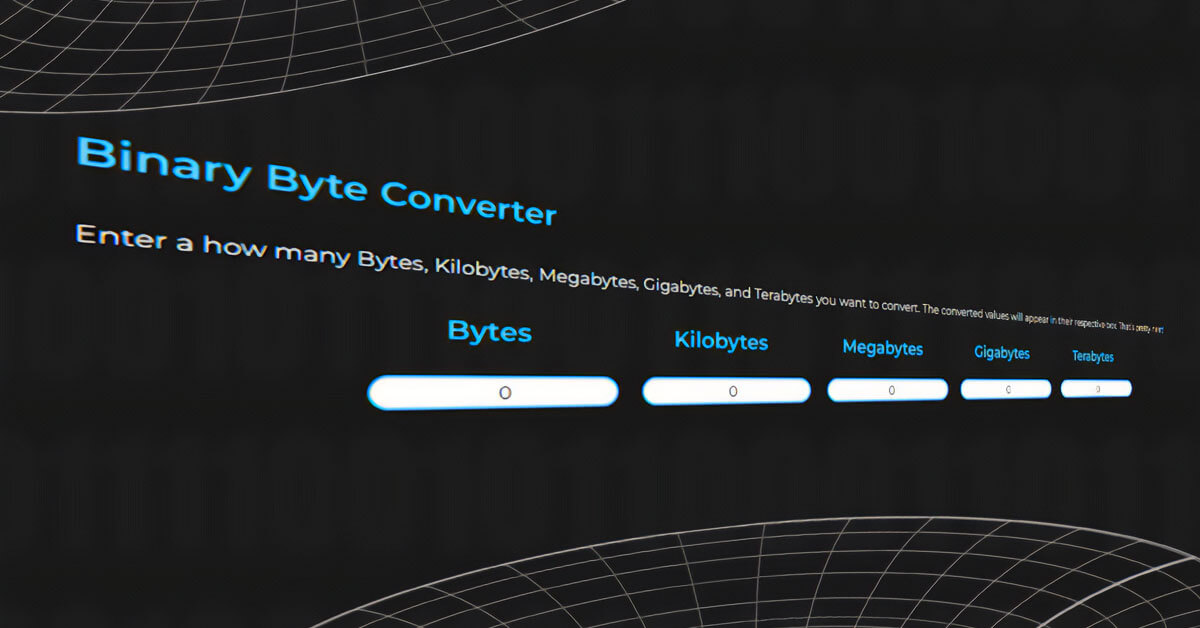 Introducing my online byte converter! | Chrispy Crunch