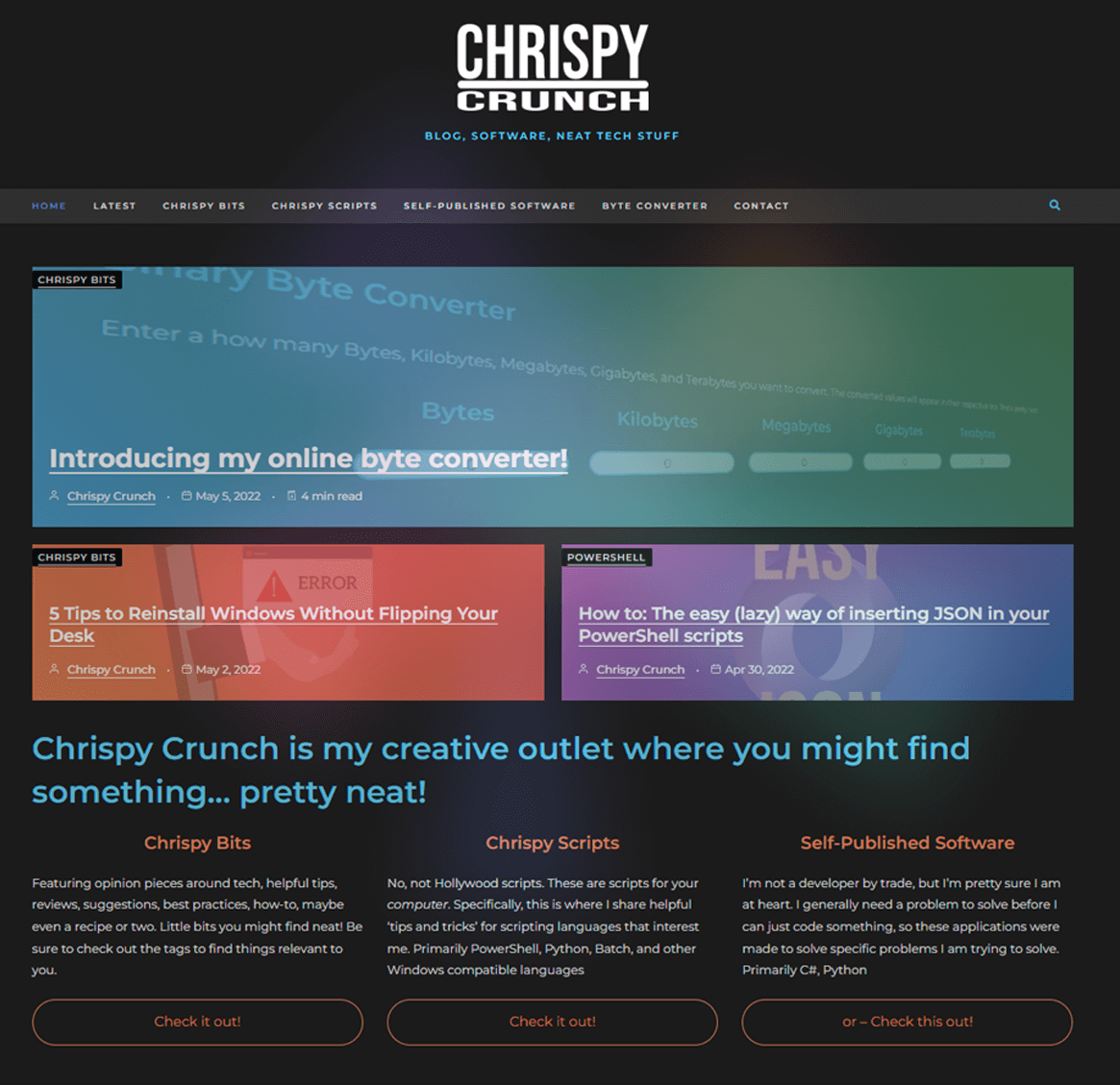 Latest Tech Insights & Creative Adventures | Chrispy Crunch